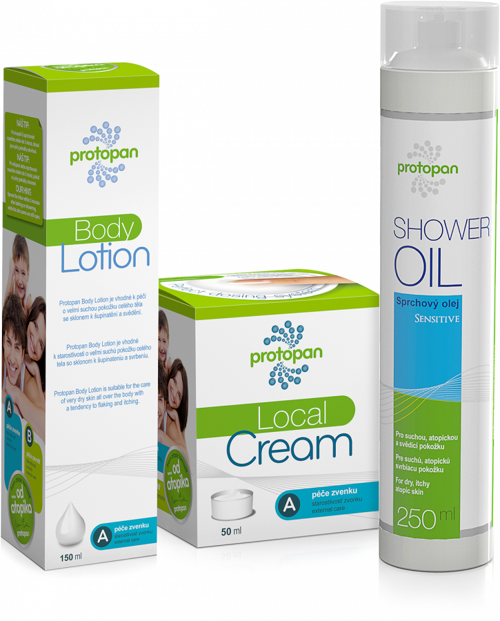 Produkty a krémy na atopický ekzém | Protopan.sk